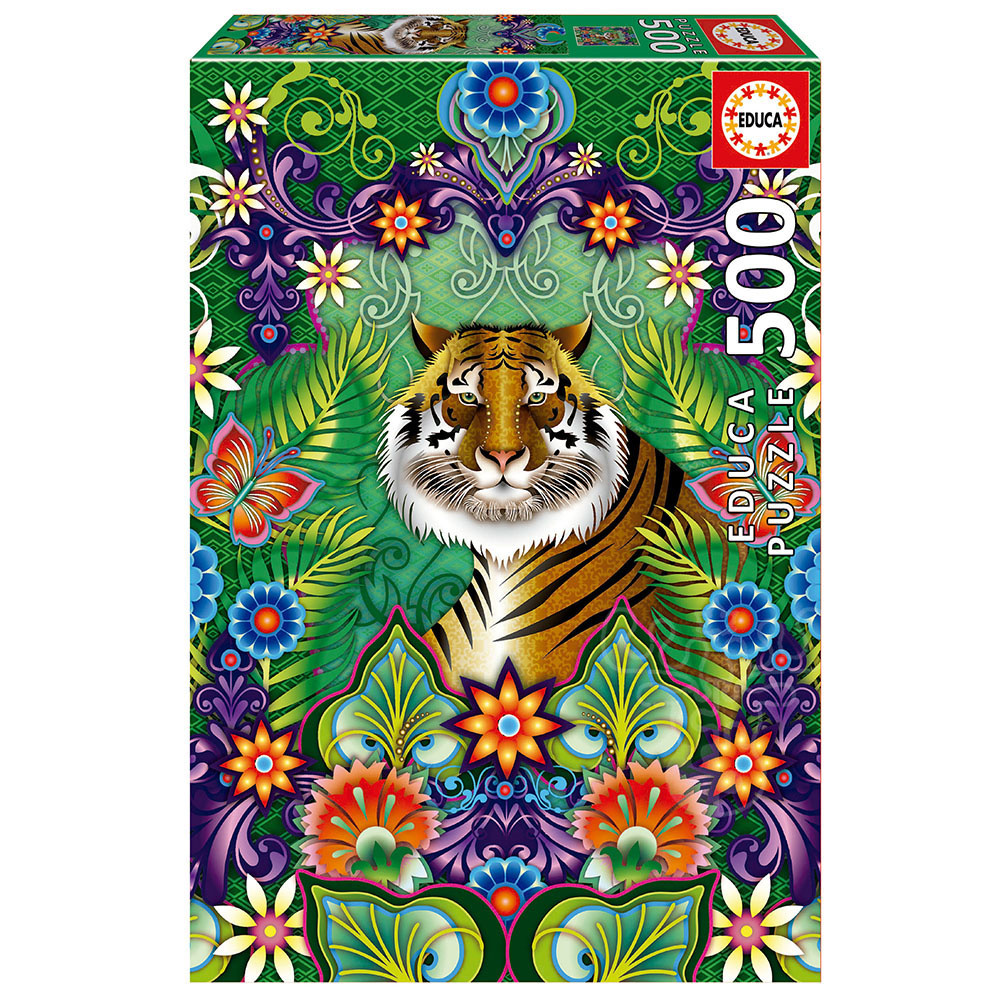 Educa Bengal Tiger Puzzle 500pcs - Puzzles Canada