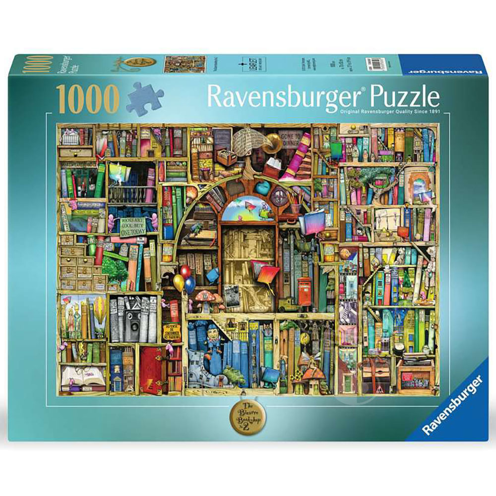 Ravensburger The Bizarre Bookshop No. 2 Puzzle 1000pcs - Puzzles Canada