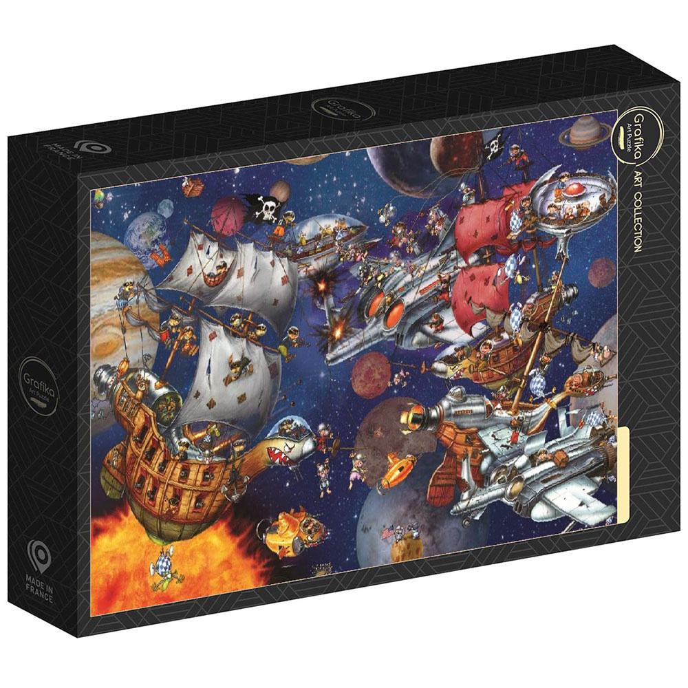 Grafika Space Batttle - François Ruyer Puzzle 1000pcs - Puzzles Canada