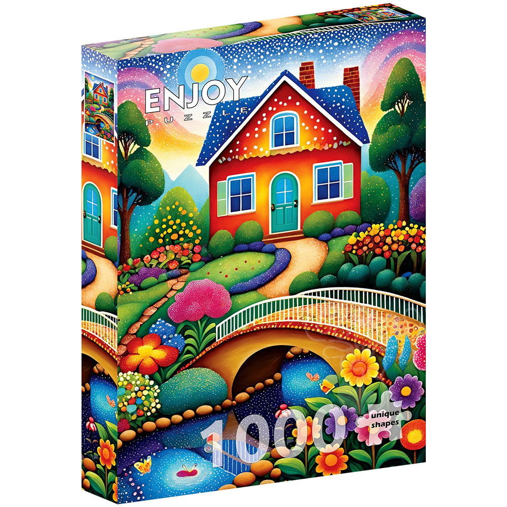 Enjoy House of Colors Puzzle 1000pcs - Puzzles Canada