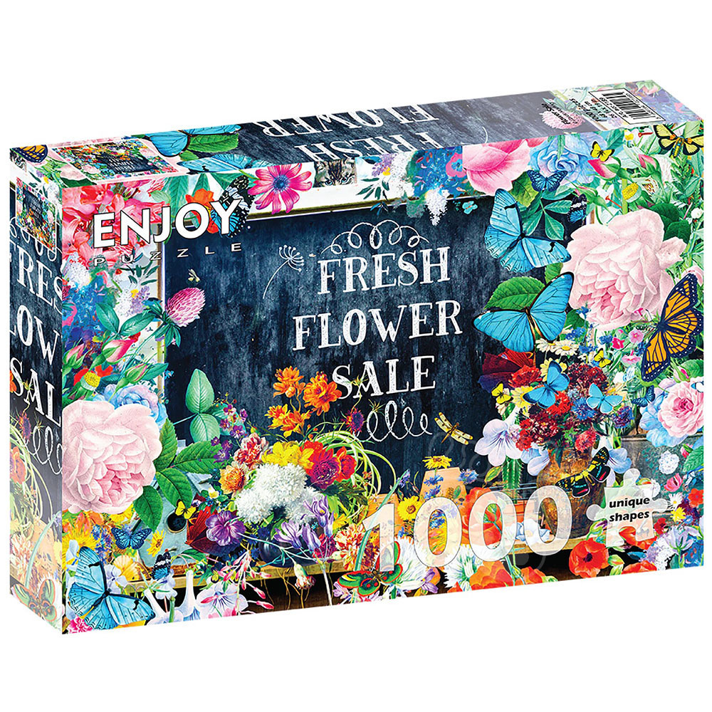 Enjoy Flower Sale Puzzle 1000pcs - Puzzles Canada