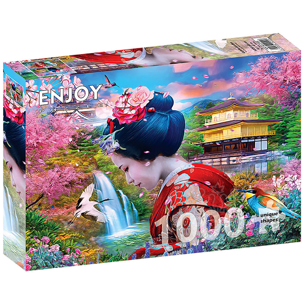 Enjoy Geisha Garden Puzzle 1000pcs - Puzzles Canada