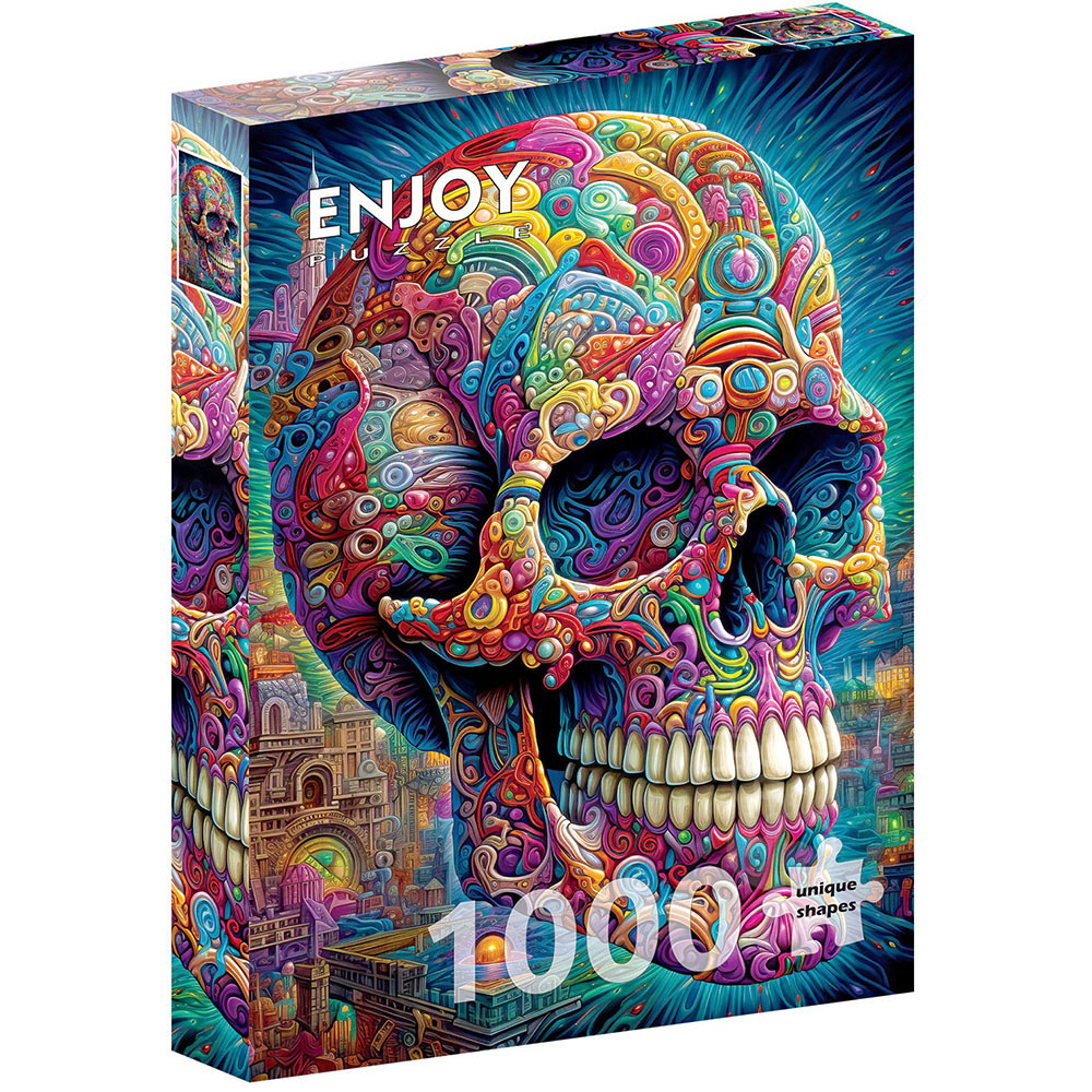 Enjoy Quirky Skull Puzzle 1000pcs - Puzzles Canada