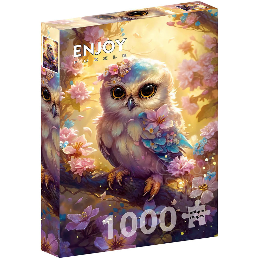 Enjoy Gentle Owl Puzzle 1000pcs - Puzzles Canada