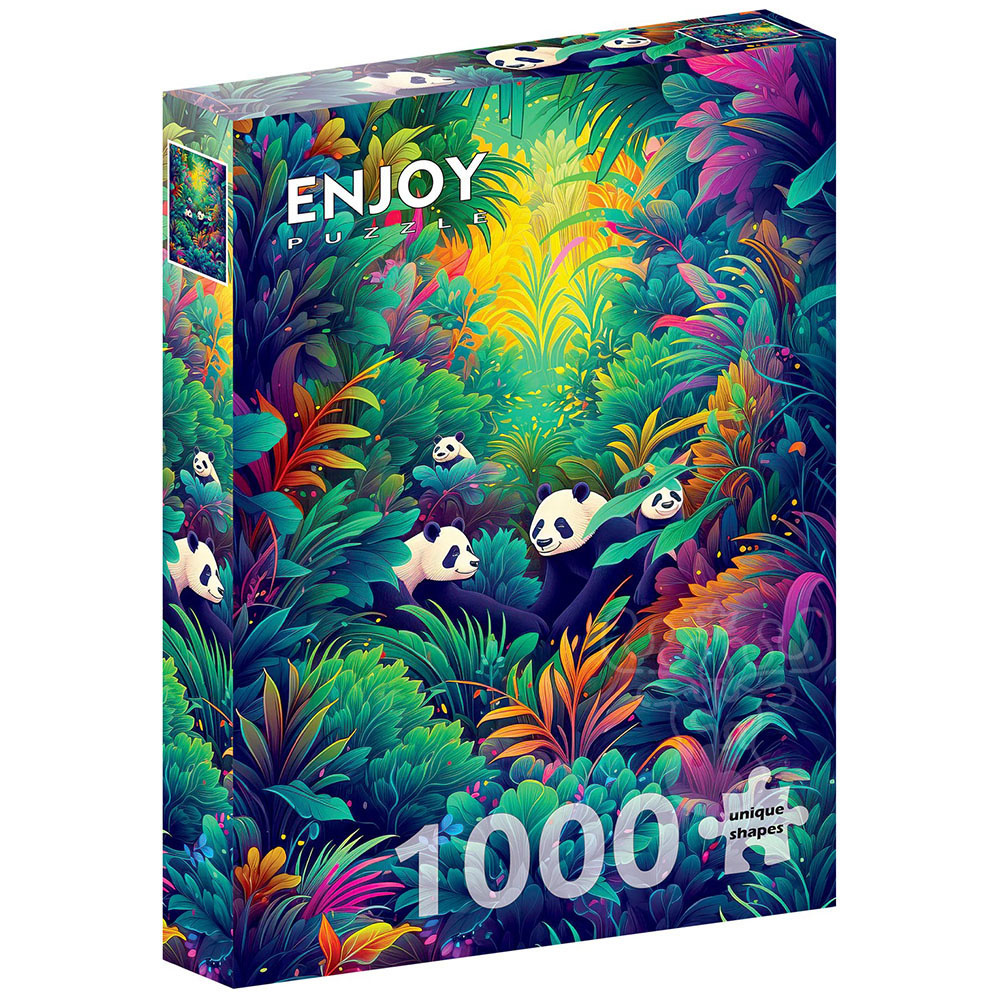Enjoy Panda Haven Puzzle 1000pcs - Puzzles Canada