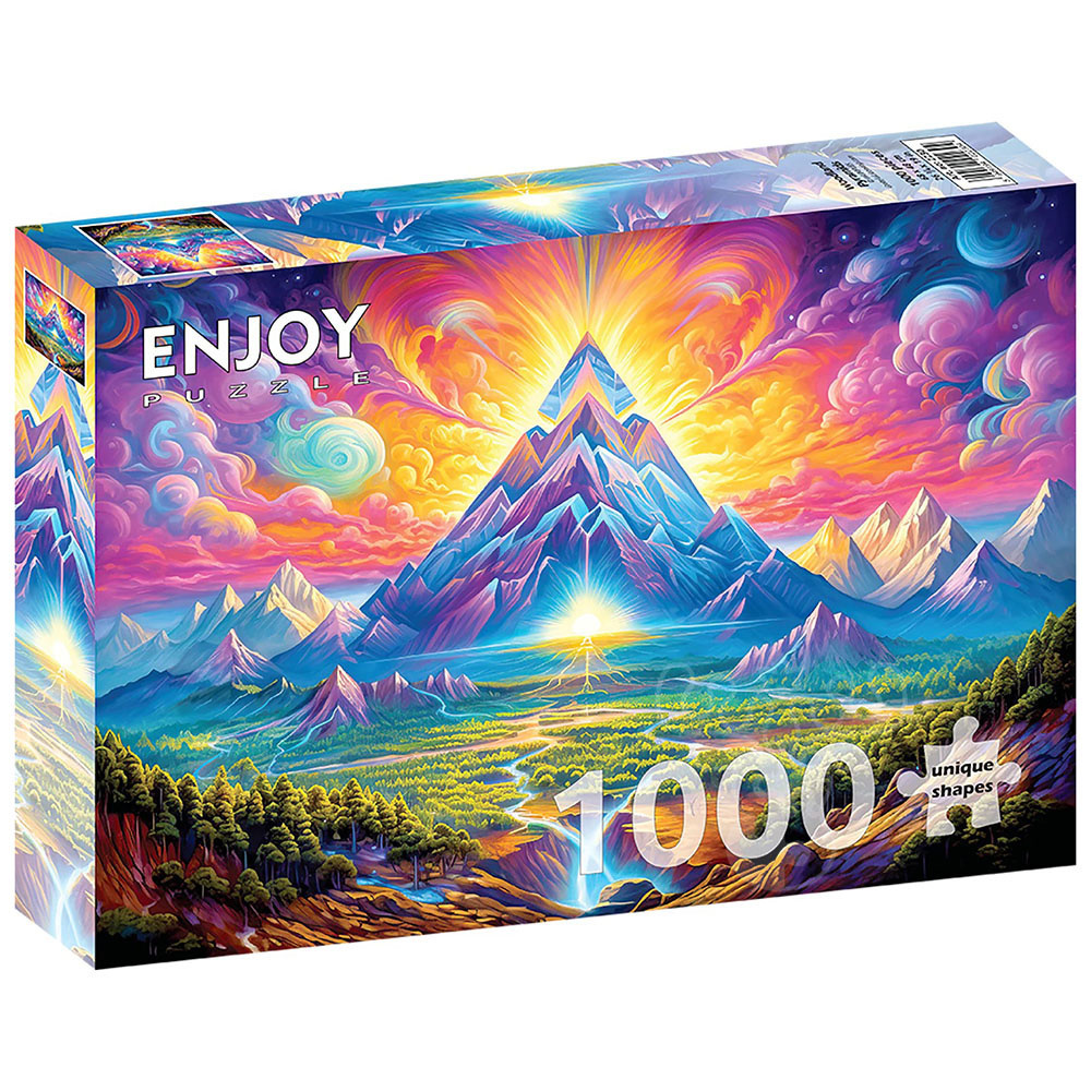 Enjoy Woodland Pyramids Puzzle 1000pcs - Puzzles Canada