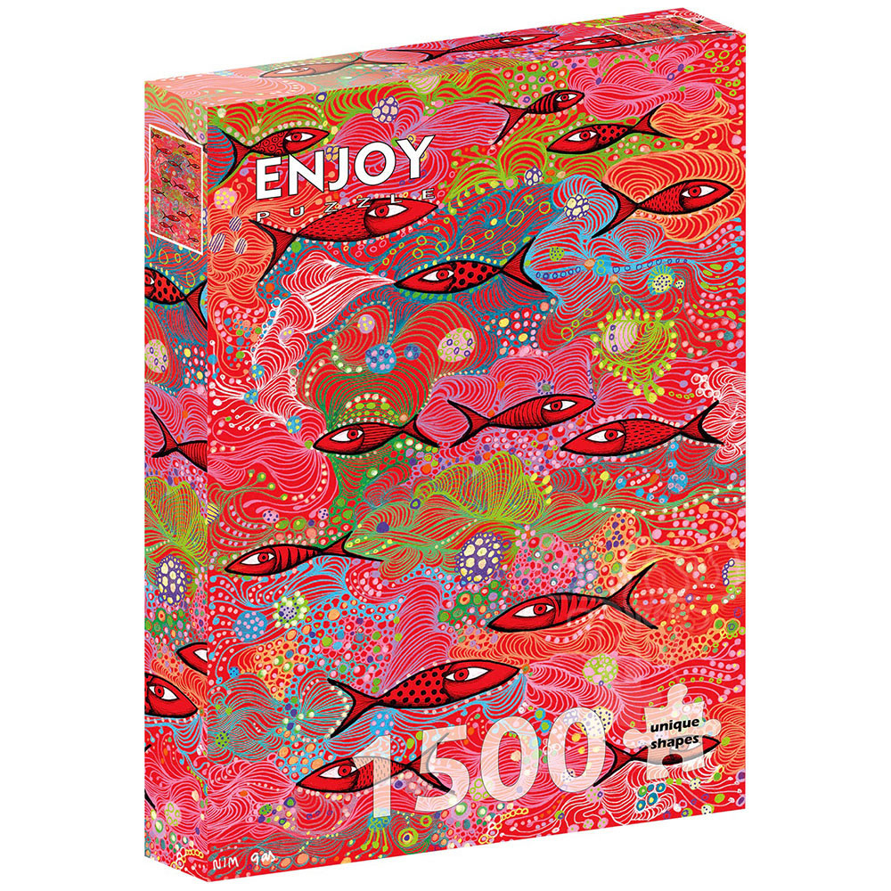 Enjoy Deep Red Puzzle 1500pcs - Puzzles Canada