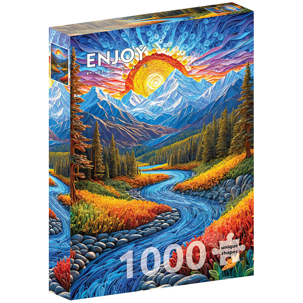 Enjoy Sunrise Landscape Puzzle 1000pcs - Puzzles Canada