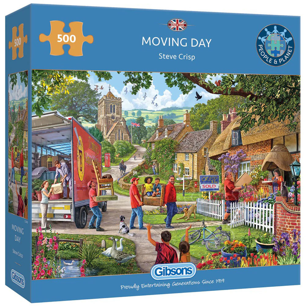 Gibsons Moving Day Puzzle 500pcs - Puzzles Canada