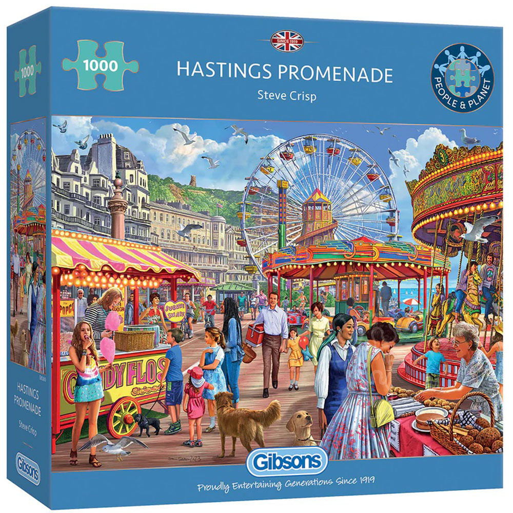 Gibsons Hastings Promenade Puzzle 1000pcs - Puzzles Canada