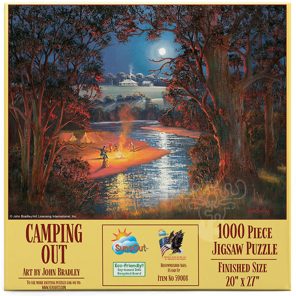 SunsOut Camping Out Puzzle 1000pcs - Puzzles Canada