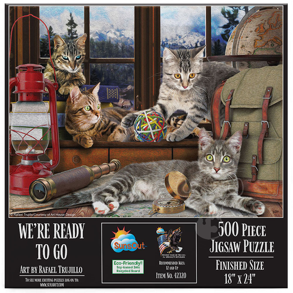 SunsOut We're Ready to Go Puzzle 500pcs - Puzzles Canada