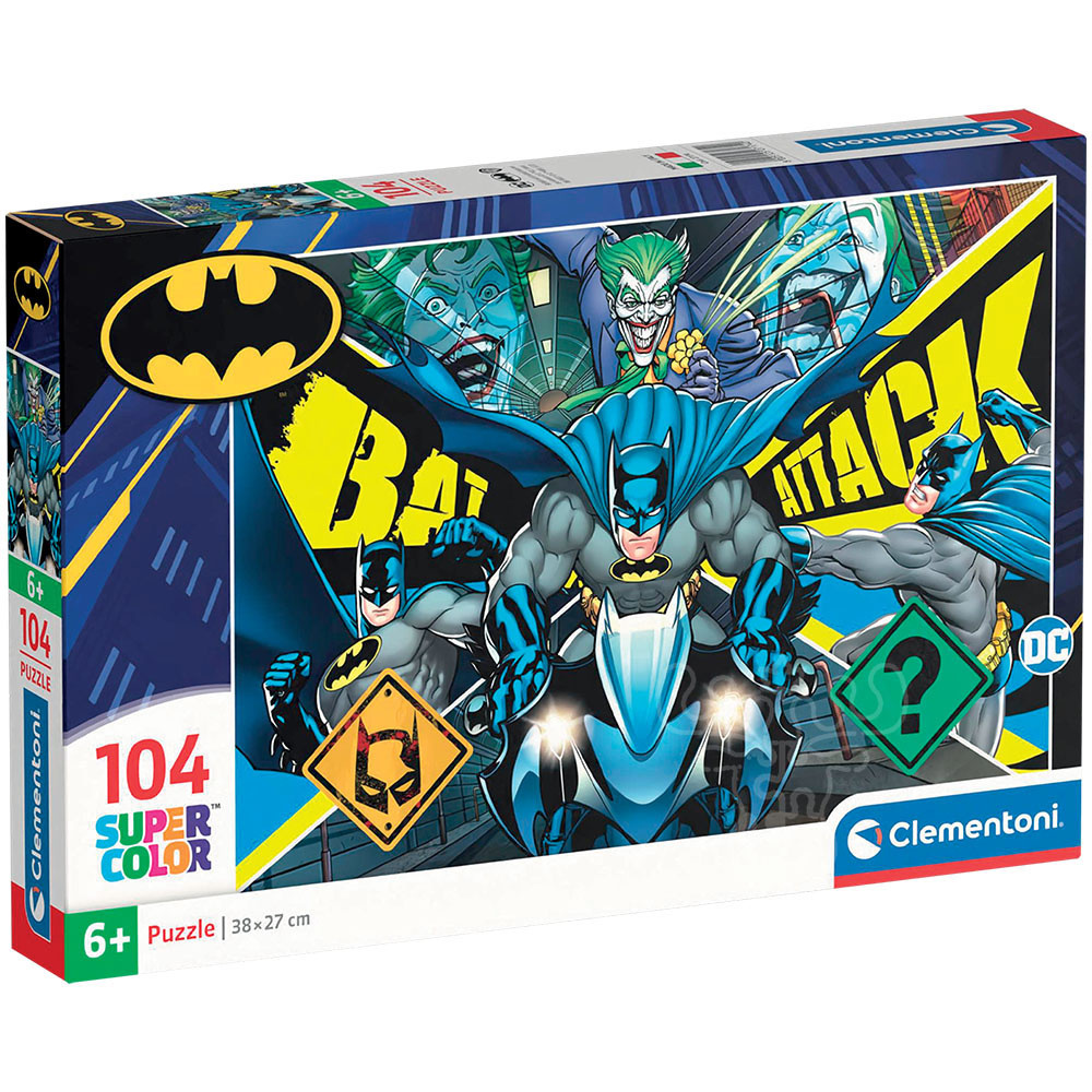 Clementoni DC Batman Bat Attack Puzzle 104pcs - Puzzles Canada