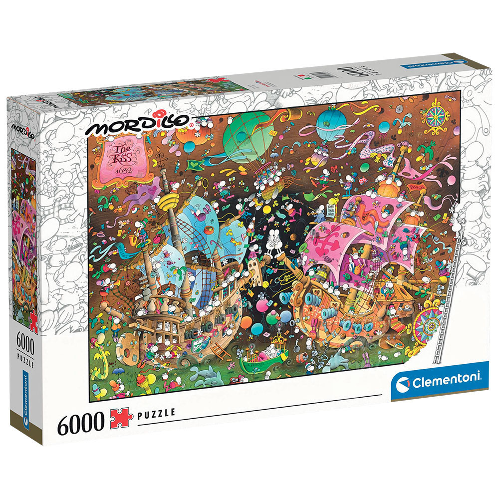 Clementoni Mordillo, The Kiss Puzzle 6000pcs - Puzzles Canada