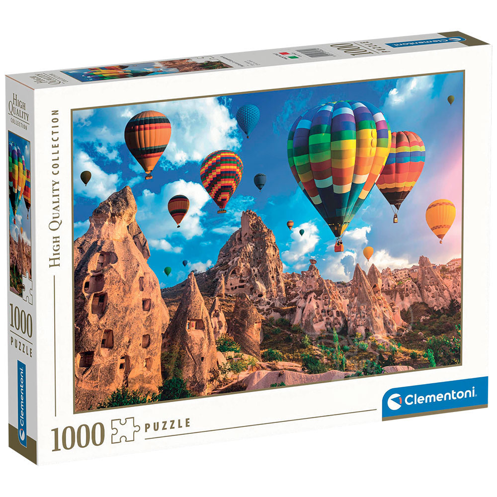 Clementoni Balloons in Cappadocia Puzzle 1000pcs - Puzzles Canada