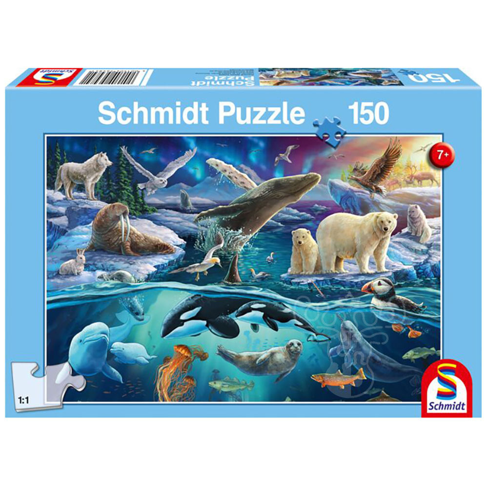 Schmidt Arctic animals Puzzle 150pcs - Puzzles Canada