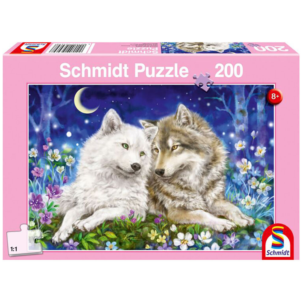Schmidt Cuddly Wolf Friends Puzzle 200pcs - Puzzles Canada