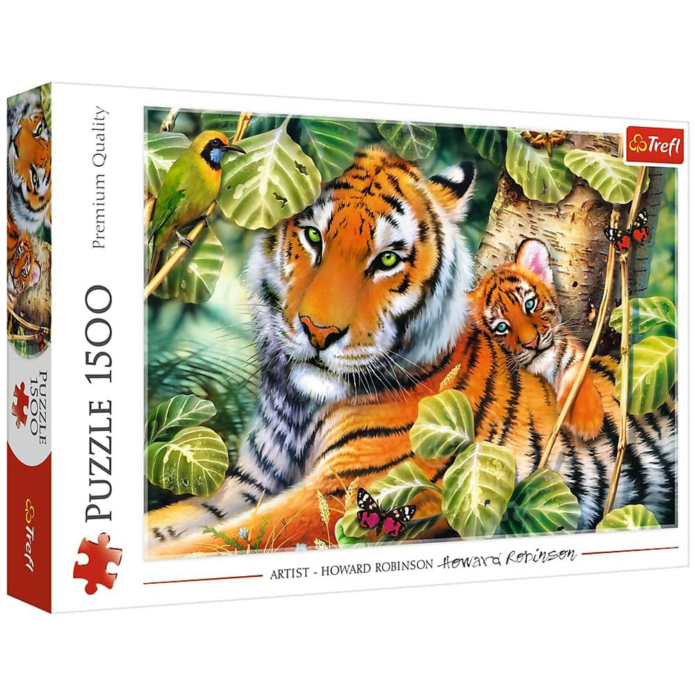 Trefl Two tigers Puzzle 1500pcs - Puzzles Canada