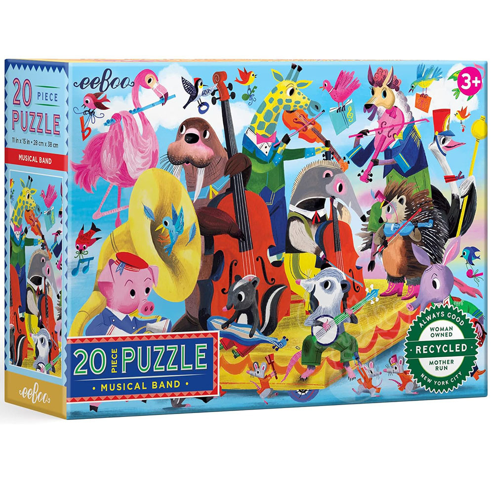 eeBoo Musical Band Puzzle 20pcs - Puzzles Canada