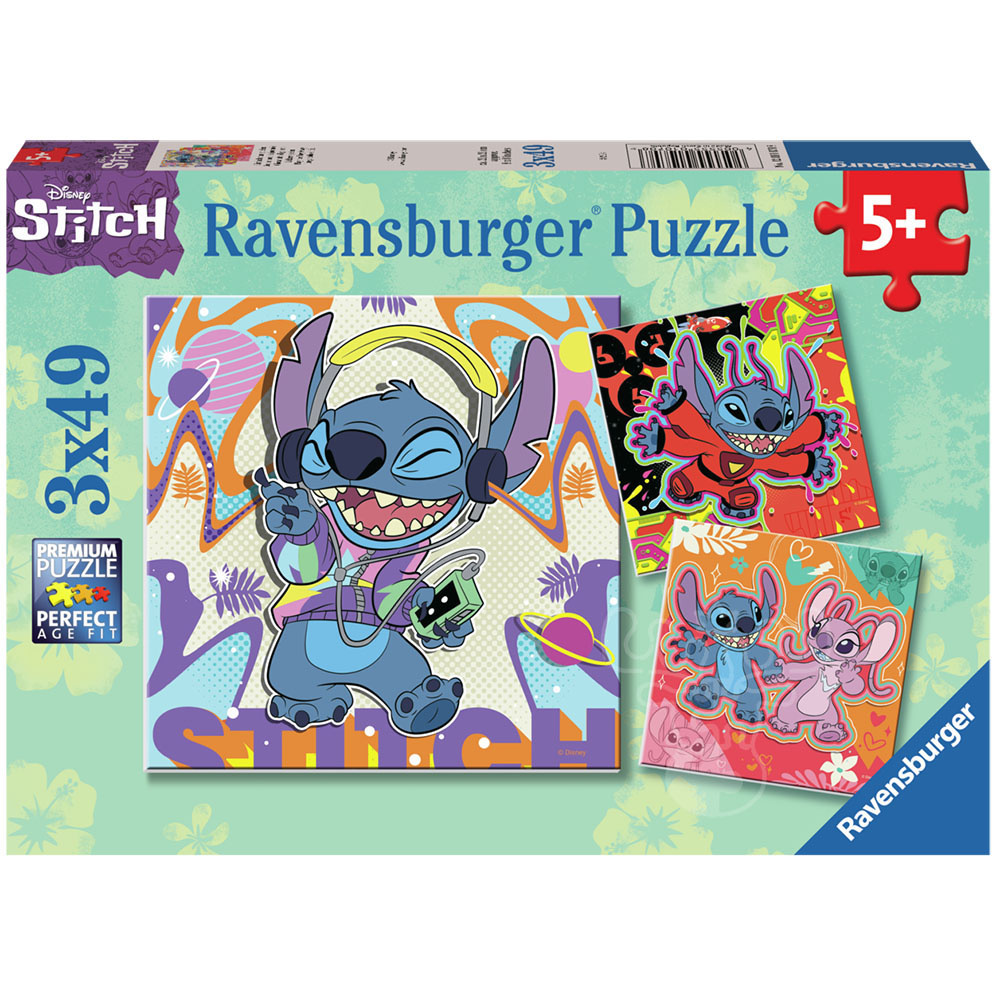 Ravensburger Stitch Puzzle 3 x 49pcs - Puzzles Canada