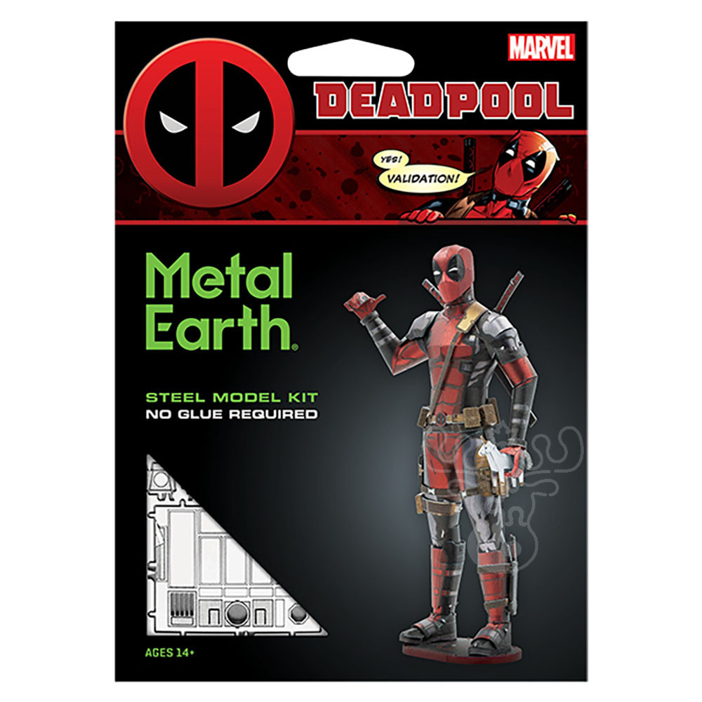 Metal Earth Marvel Deadpool Model Kit - Puzzles Canada