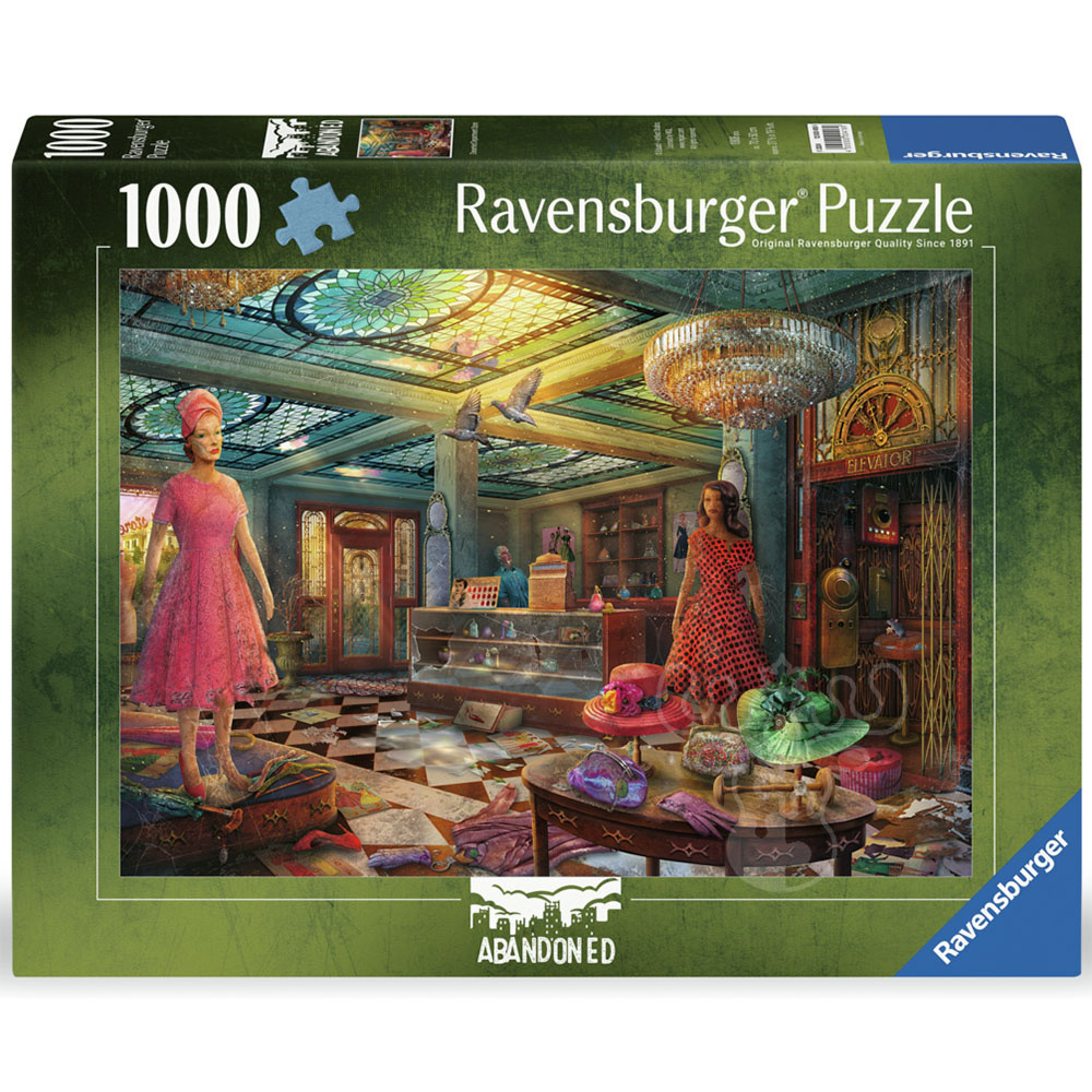 Ravensburger Abandoned: Deserted Department Store Puzzle 1000pcs ...