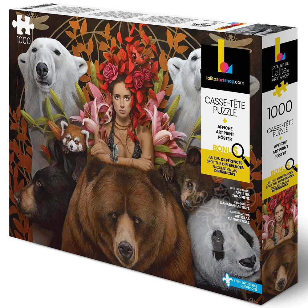 Lalita Puzzle Teddy Bear Puzzle 1000pcs - Puzzles Canada