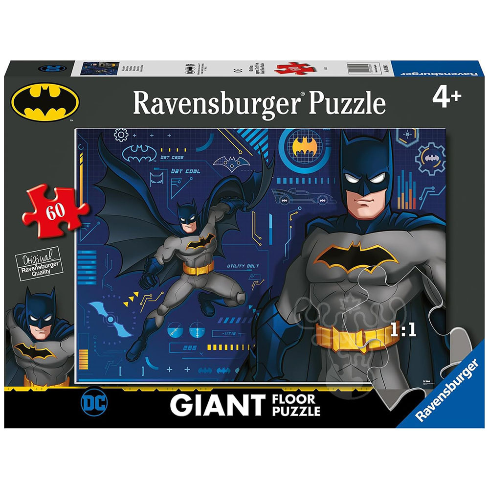 Ravensburger DC Batman: Batman Power Giant Floor Puzzle 60pcs - Puzzles ...