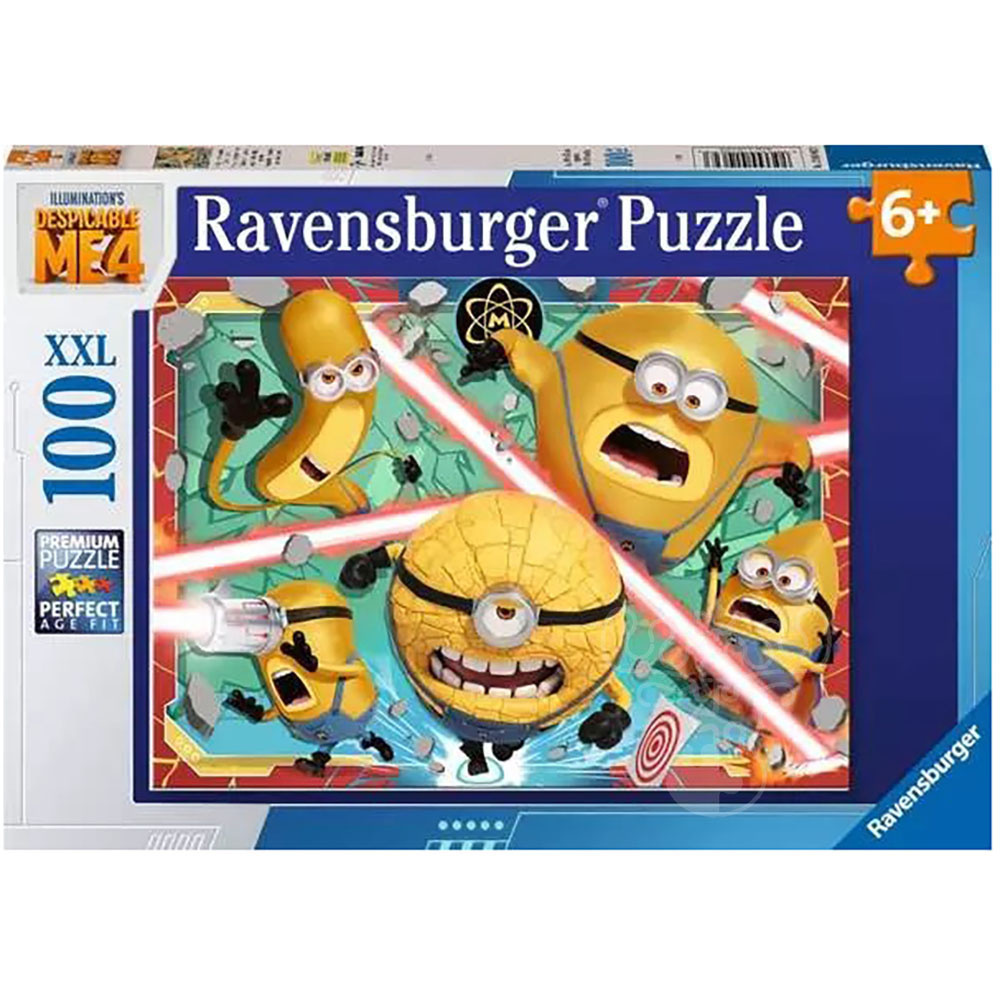 Ravensburger Despicable Me 4: Merciless times ahead Puzzle 100pcs XXL ...