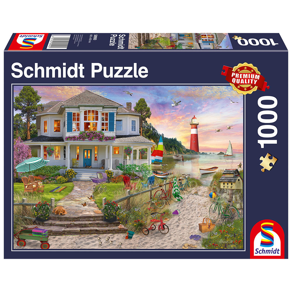 Schmidt The Beach House Puzzle 1000pcs - Puzzles Canada