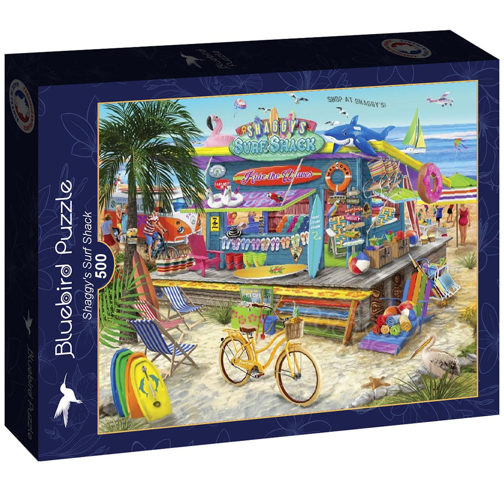 Bluebird Shaggy's Surf Shack Puzzle 500pcs - Puzzles Canada