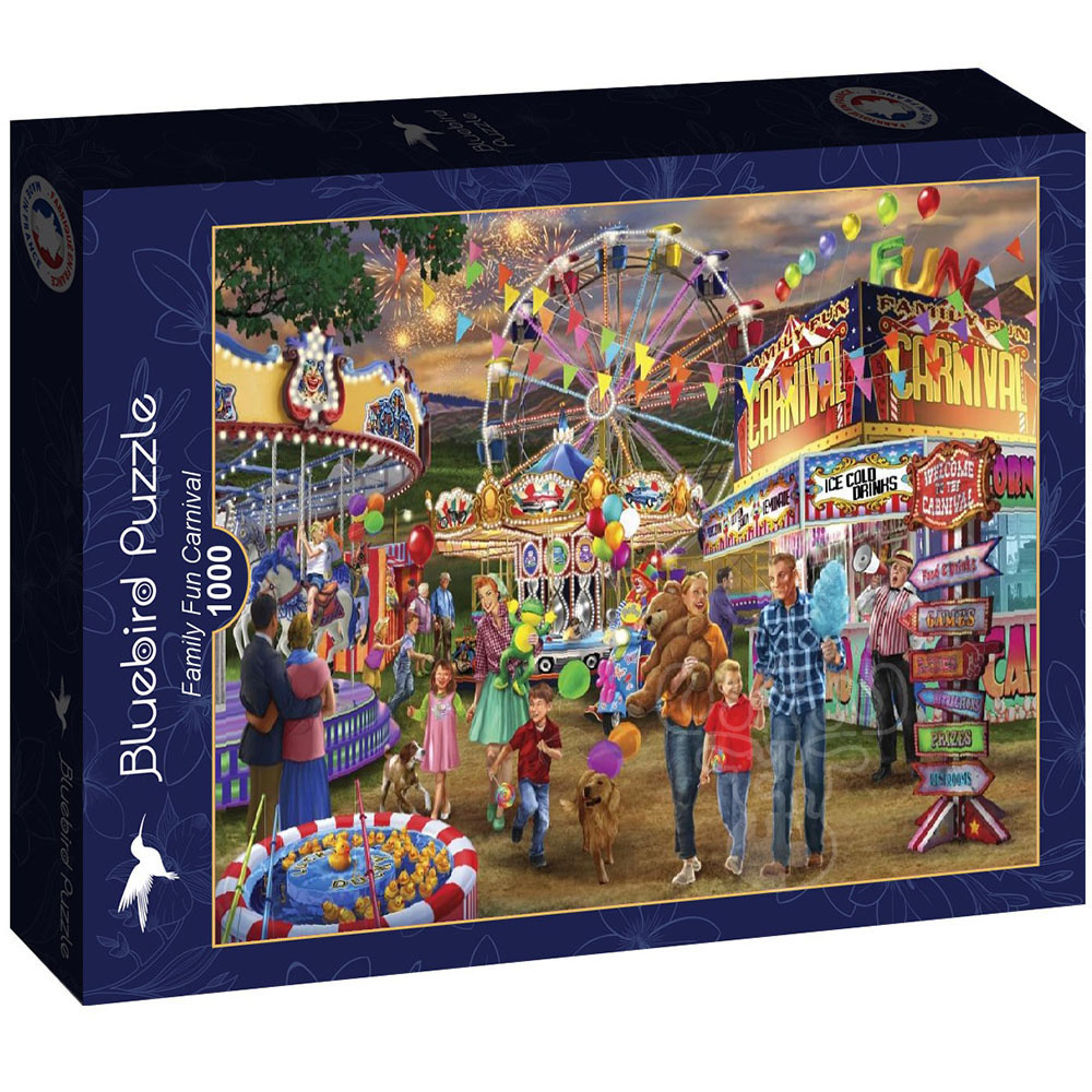 Bluebird Family Fun Carnival Puzzle 1000pcs - Puzzles Canada