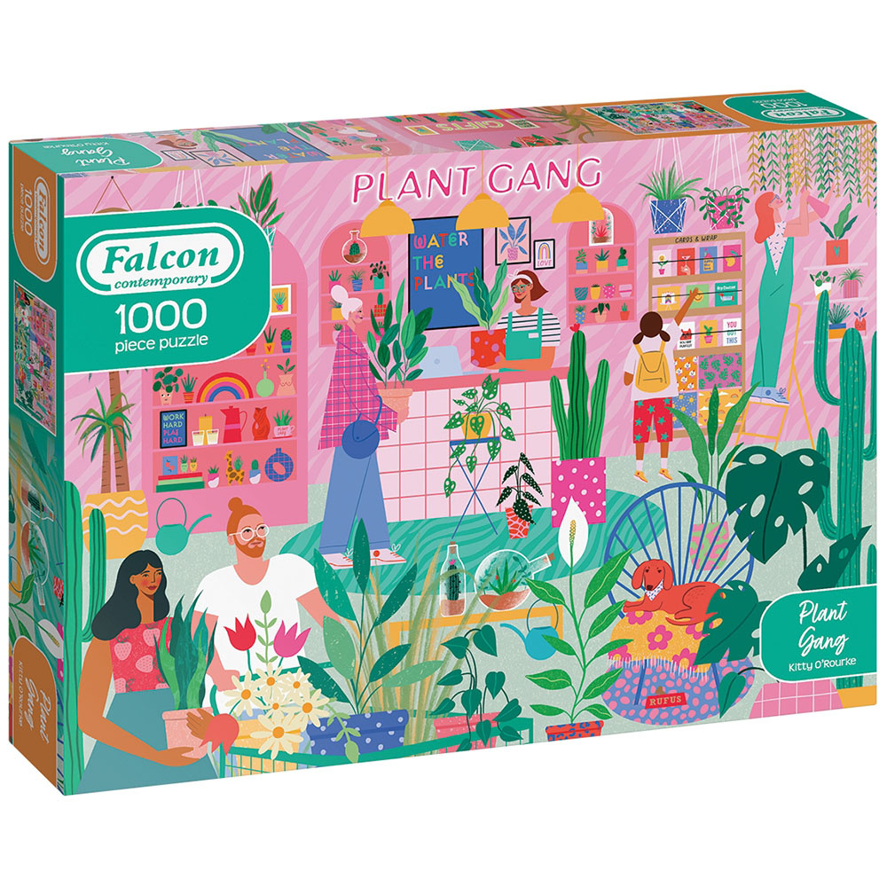 Falcon Contemporary Plant Gang Puzzle 1000pcs - Import - Puzzles Canada