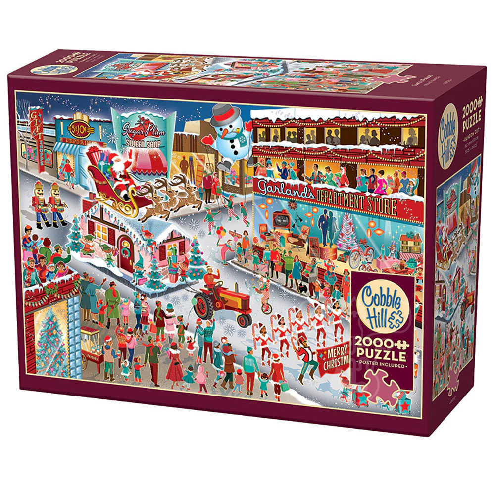 Cobble Hill Santa's Parade Puzzle 2000pcs - Puzzles Canada