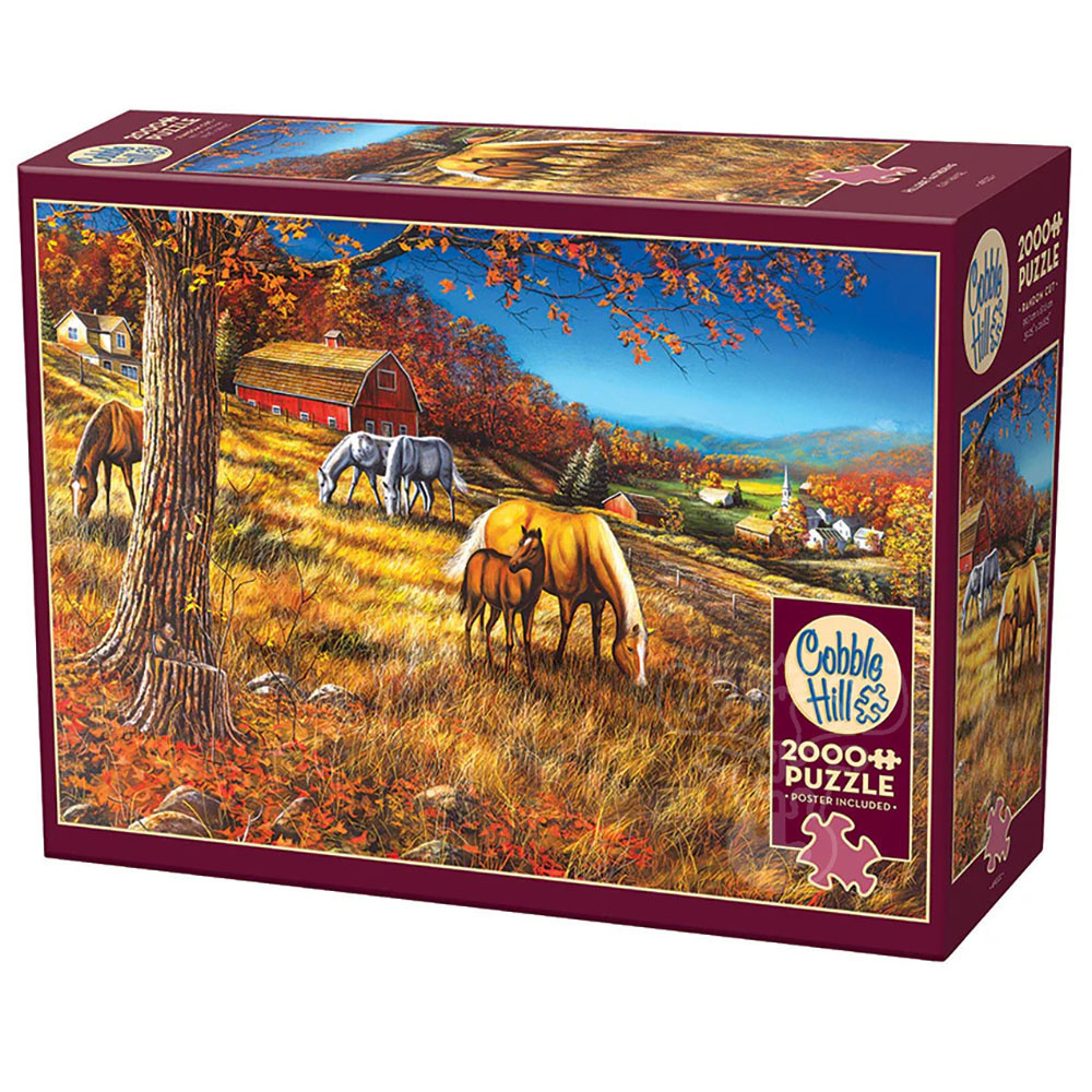 Cobble Hill Hillside Gathering Puzzle 2000pcs - Puzzles Canada