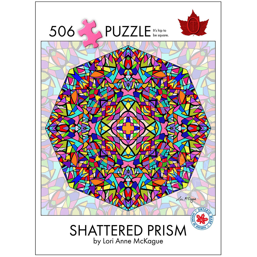 The Occurrence Shattered Prism Puzzle 506pcs - Puzzles Canada