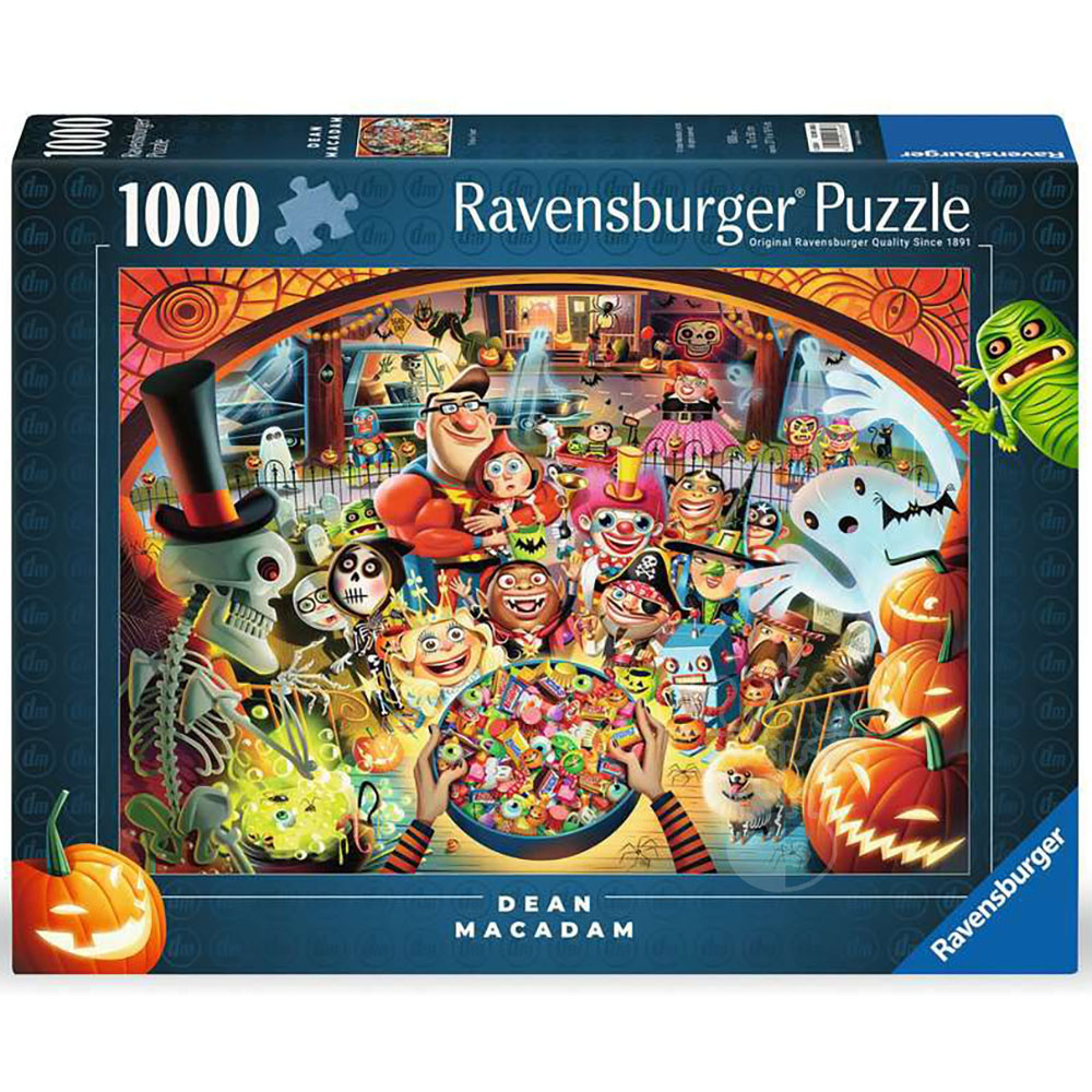Ravensburger Dean MacAdam: Trick or Treat Puzzle 1000pcs - Puzzles Canada