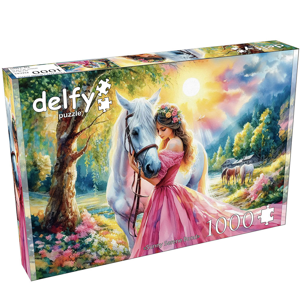 Delfy Sunny Serene Bond Puzzle 1000pcs - Puzzles Canada