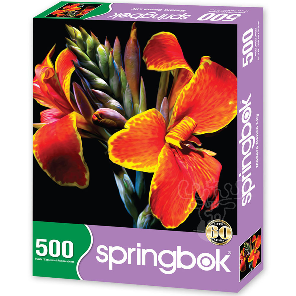 Springbok Maderna Canna Lily Puzzle 500pcs - Puzzles Canada