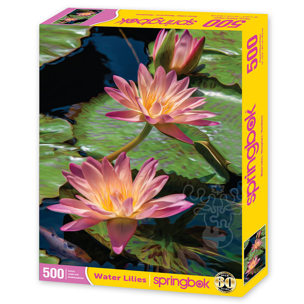 Springbok Water Lilies Puzzle 500pcs - Puzzles Canada