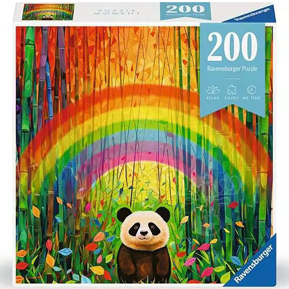 Ravensburger Puzzle Moment Bamboo Panda Puzzle 200pcs - Puzzles Canada