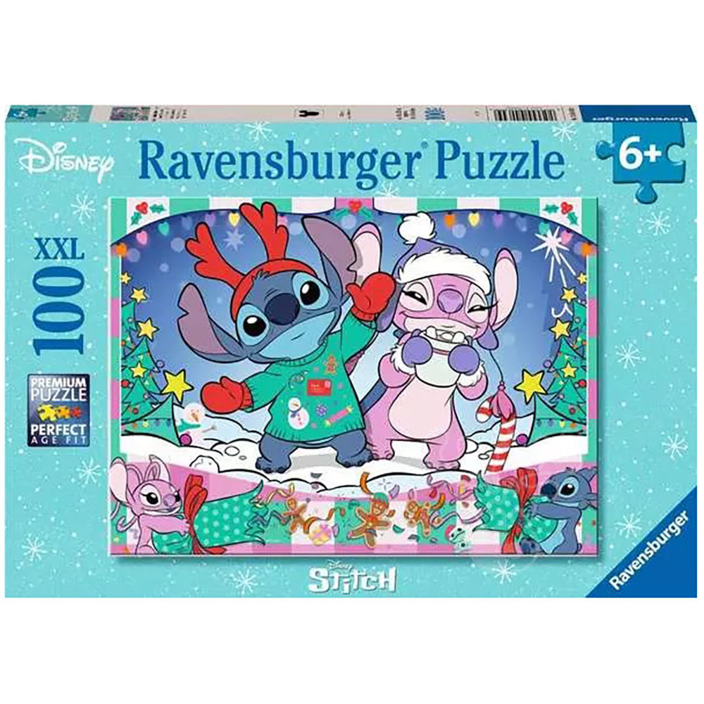 Ravensburger Stitch Christmas Puzzle 100pcs XXL - Puzzles Canada