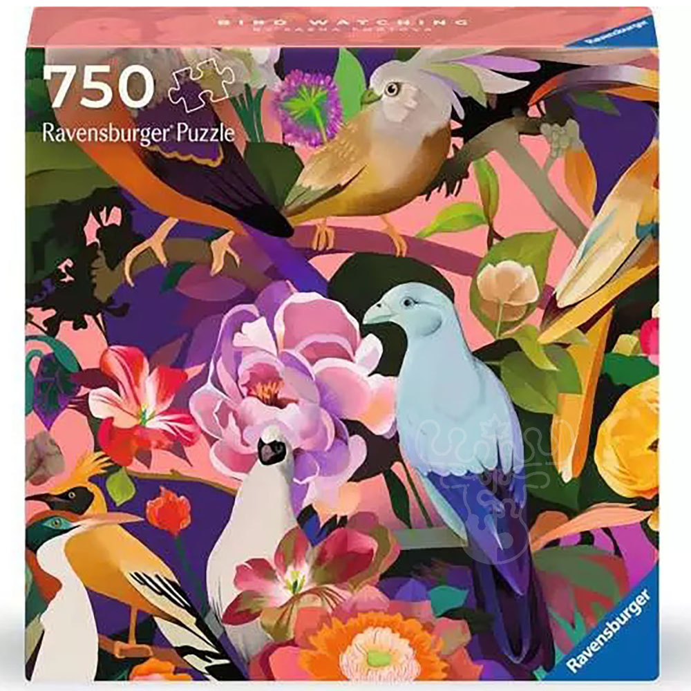 Ravensburger Art & Soul: Bird Watching Puzzle 750pcs - Puzzles Canada
