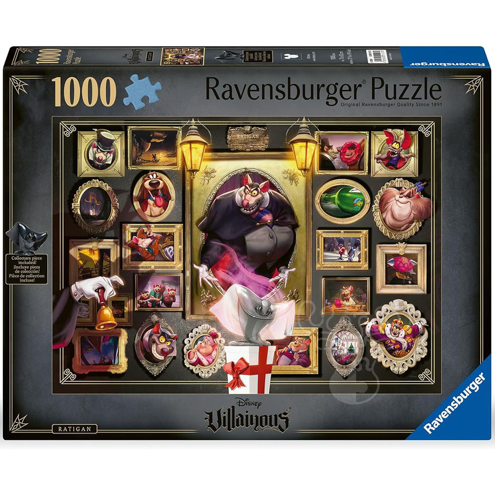 Ravensburger Disney Villainous: Ratigan Puzzle 1000pcs - Puzzles Canada