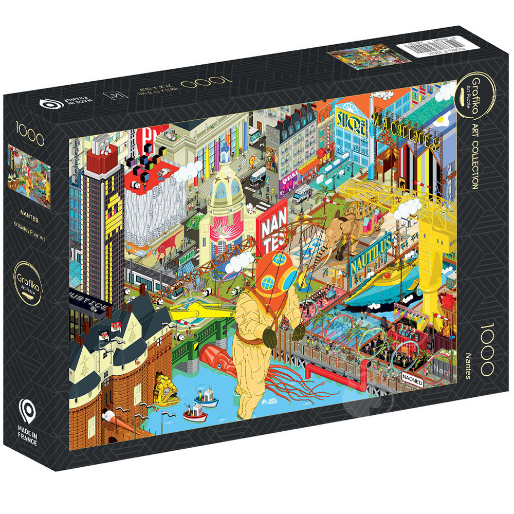 Grafika Nantes Puzzle 1000pcs - Puzzles Canada