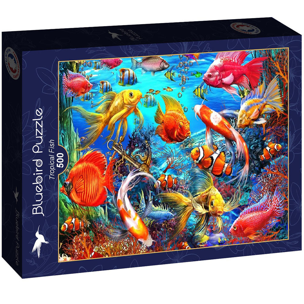 Bluebird Tropical Fish Puzzle 500pcs - Puzzles Canada