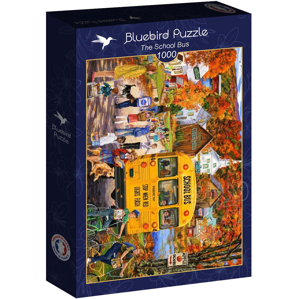 Bluebird The School Bus Puzzle 1000pcs - Puzzles Canada