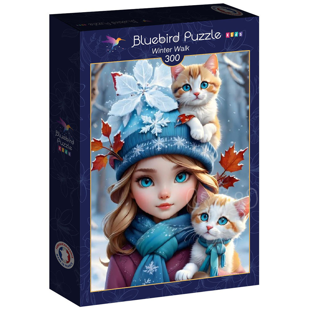 Bluebird Winter Walk Puzzle 300pcs - Puzzles Canada