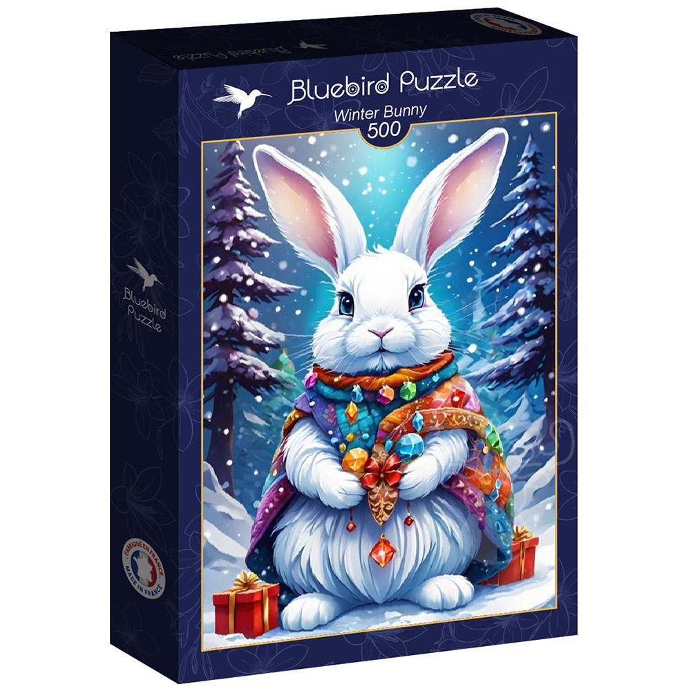 Bluebird Winter Bunny Puzzle 500pcs - Puzzles Canada