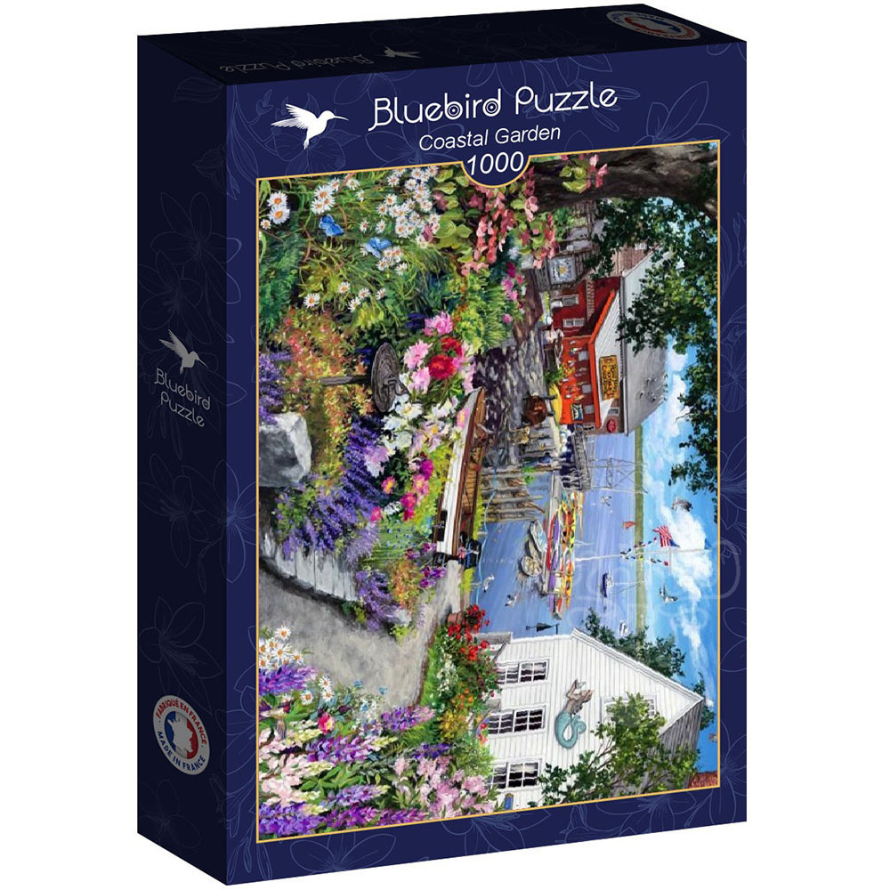 Bluebird Coastal Garden Puzzle 1000pcs - Puzzles Canada